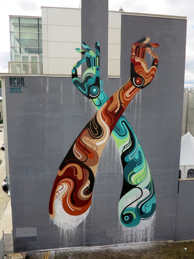REKA au Mural Festival de Montréal
