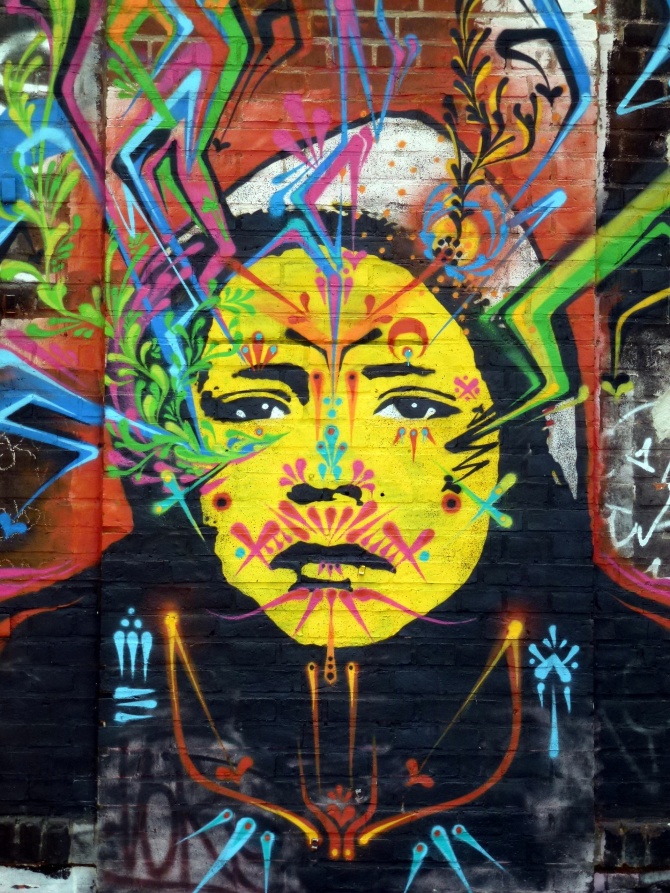 Stinkfish dans le jardin d'Urban Spree, Berlin