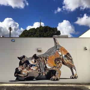 Bik Ismo /// Chrome dans Wynwood, Miami