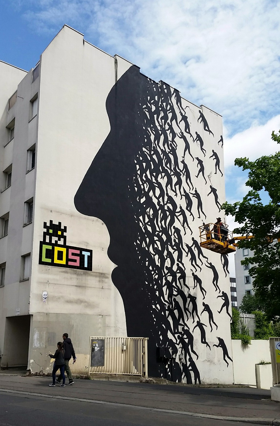 David de la Mano /// Street Art 13, Paris