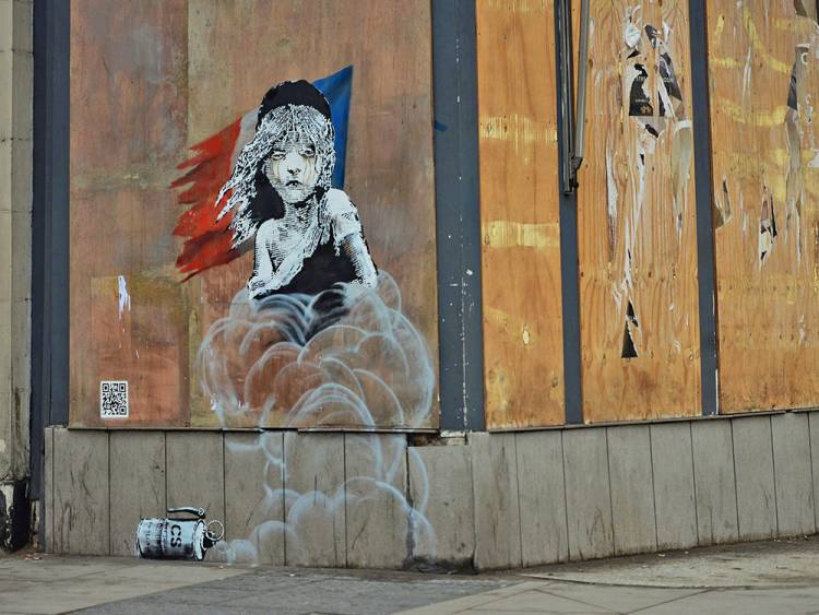 Banksy /// Condamnation de l'État français depuis Londres