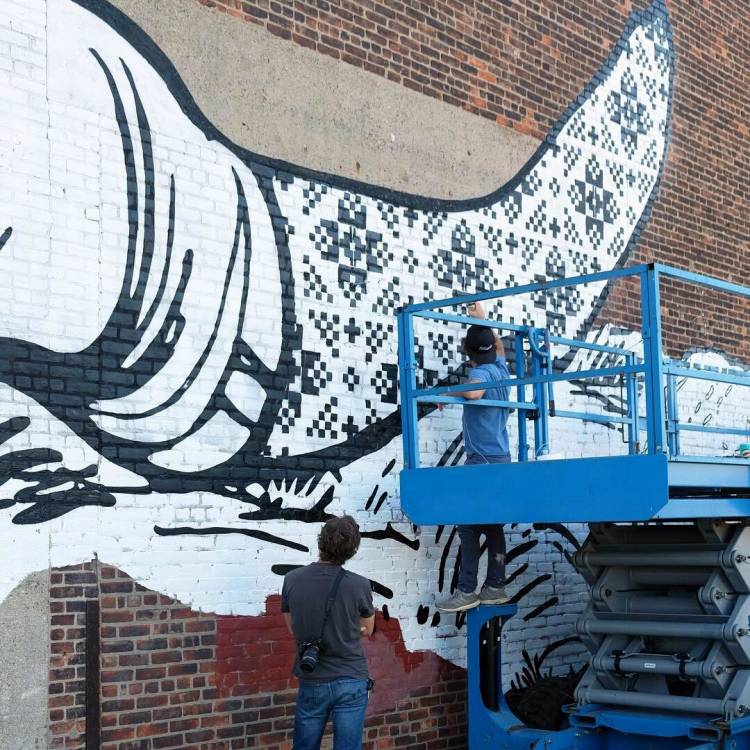 FAILE /// Climate Week NYC, Brooklyn, Greenpoint