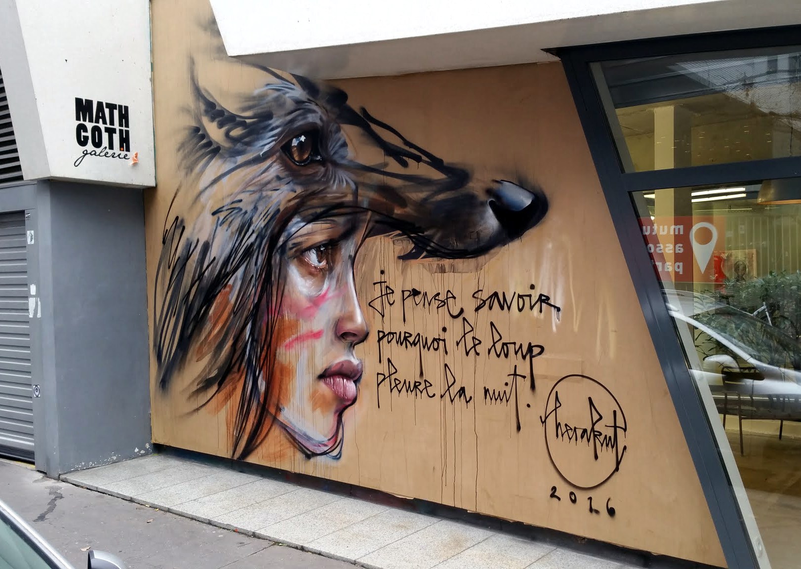 Herakut /// "Douce Folie" à la Galerie Mathgoth, Paris