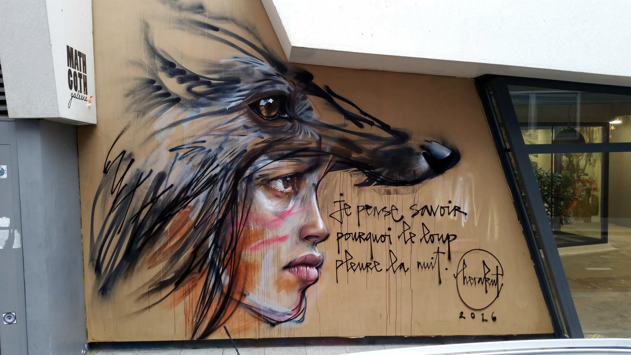 Herakut /// "Douce Folie" à la Galerie Mathgoth, Paris