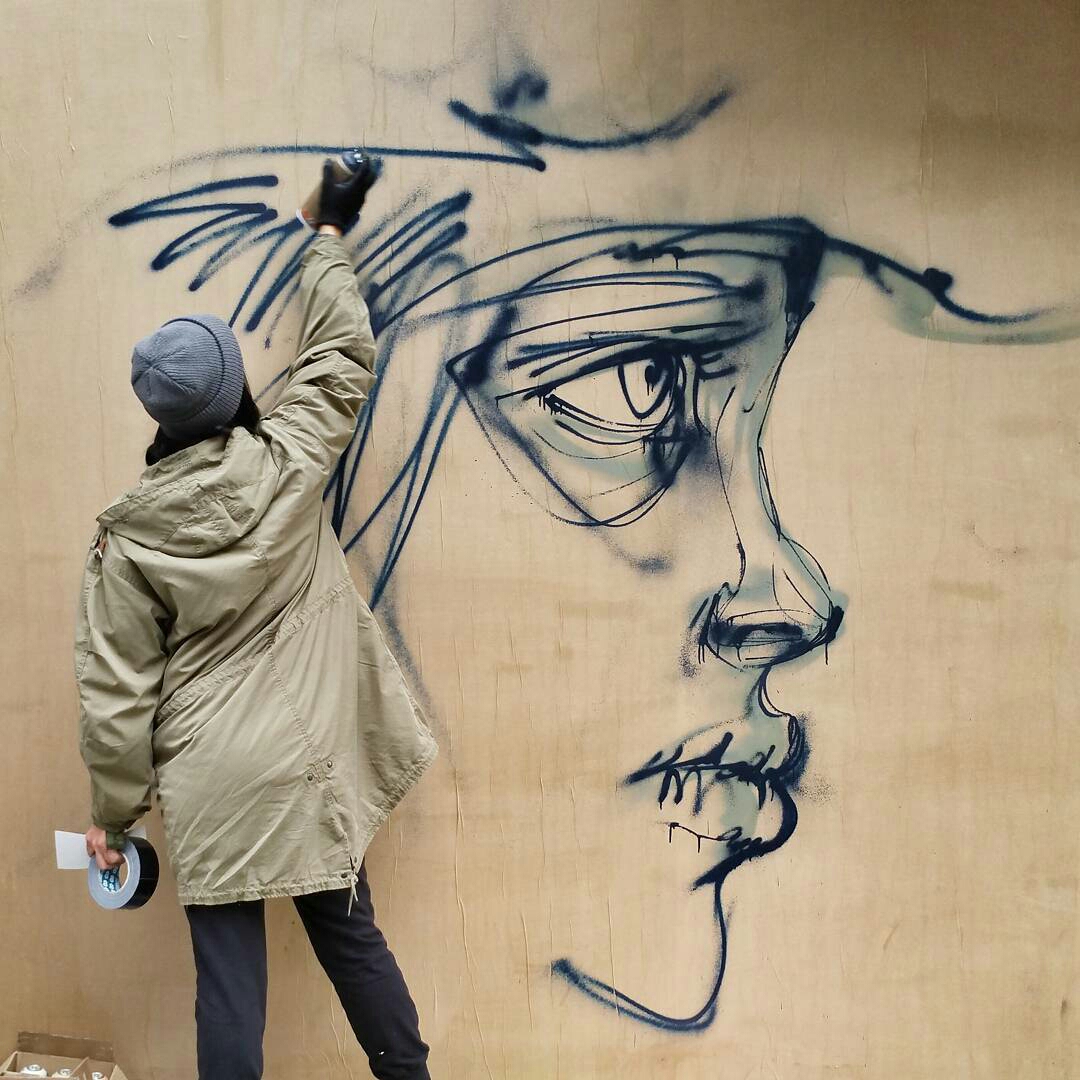 Herakut /// "Douce Folie" à la Galerie Mathgoth, Paris