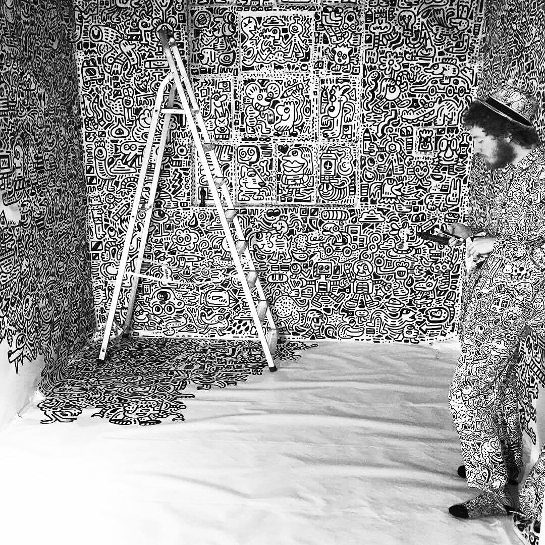 The Doodle Man /// The London Illustration Fair 2016