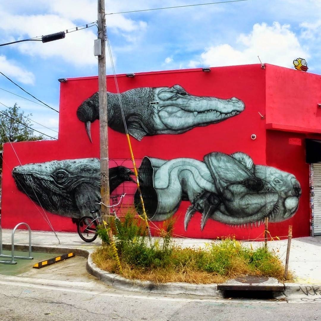 RED ! street art #abyme