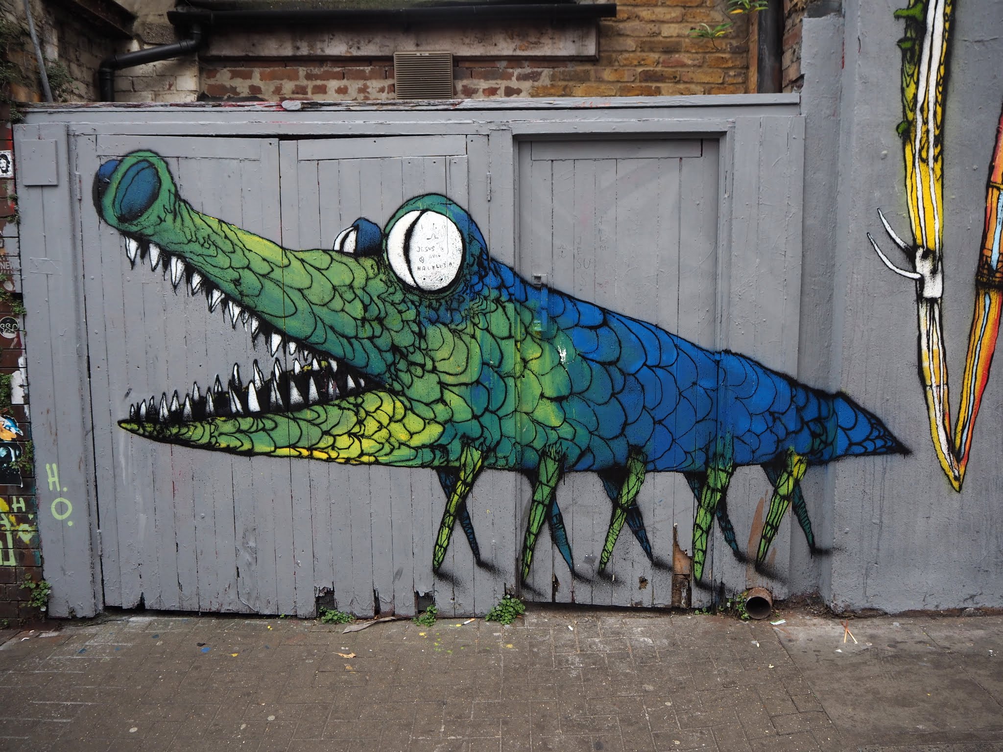 Bault /// Bestiaire fantastique et coloré sur Hanbury, Londres