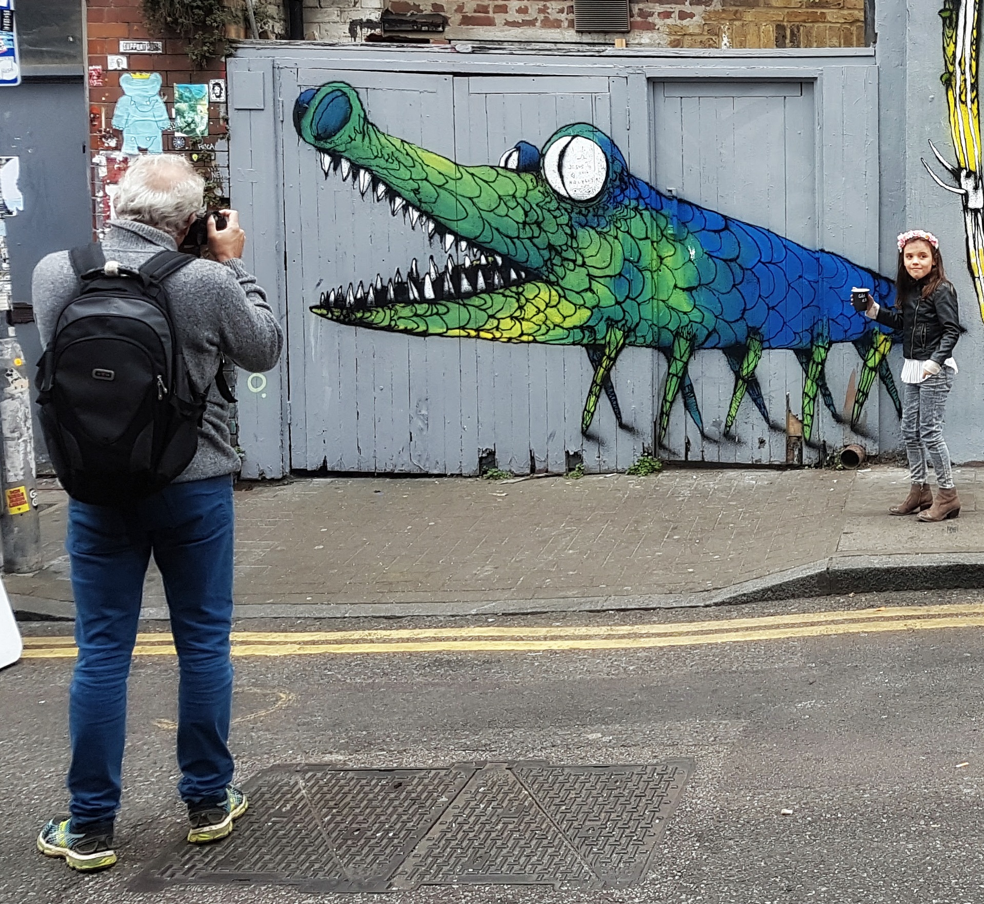 Bault /// Bestiaire fantastique et coloré sur Hanbury, Londres