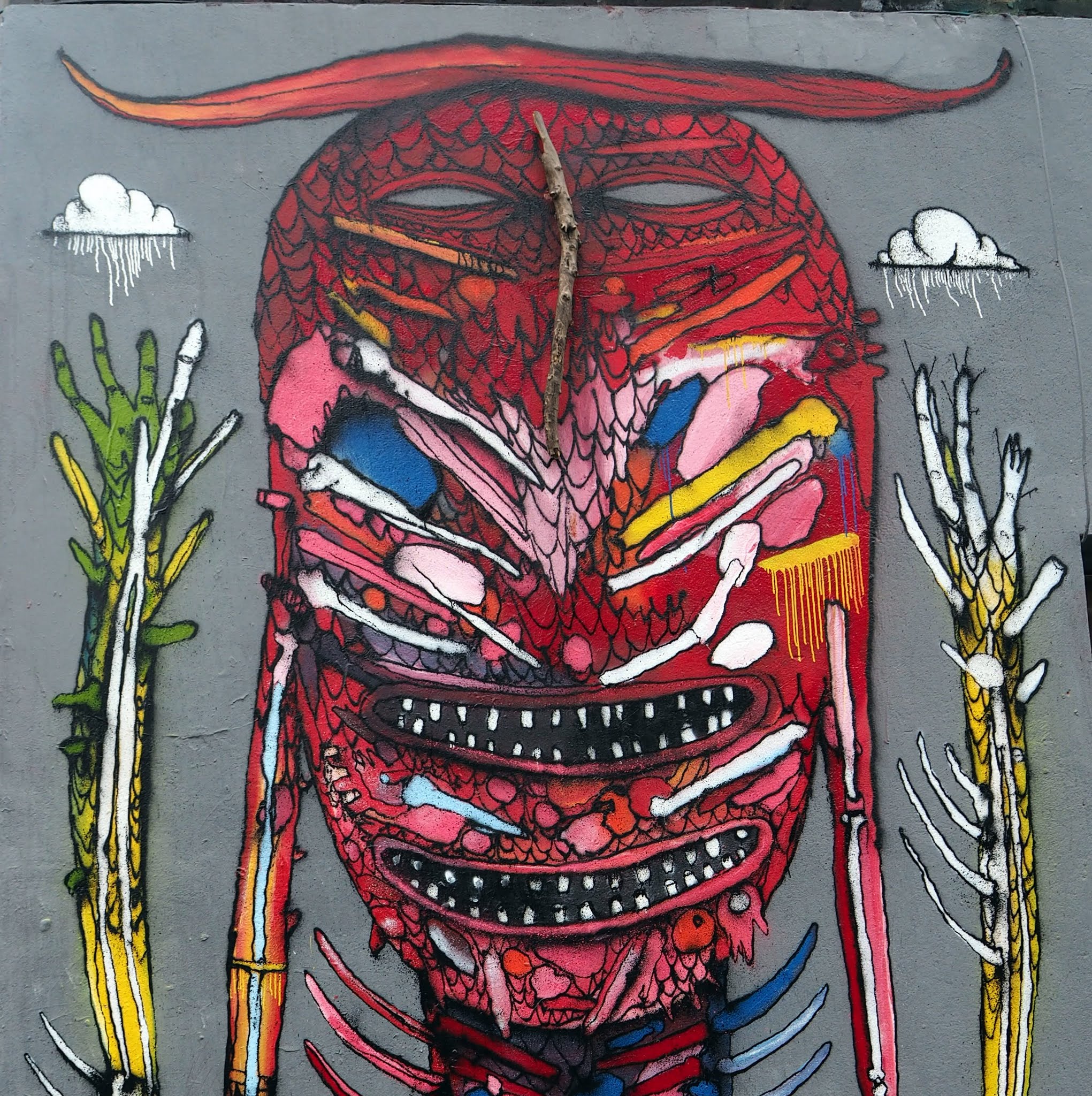 Bault /// Bestiaire fantastique et coloré sur Hanbury, Londres