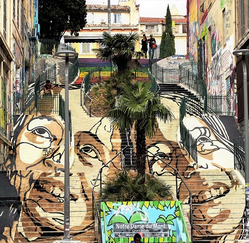 Mahn Kloix /// "Demain c'est pas si loin" - Cours Julien, Marseille