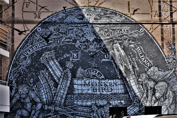 Monkey Bird - Street Art Avenue