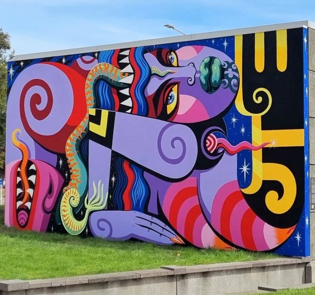 Xoë Hall /// « Kuïni of the Worlds » - Christchurch, Nouvelle Zélande