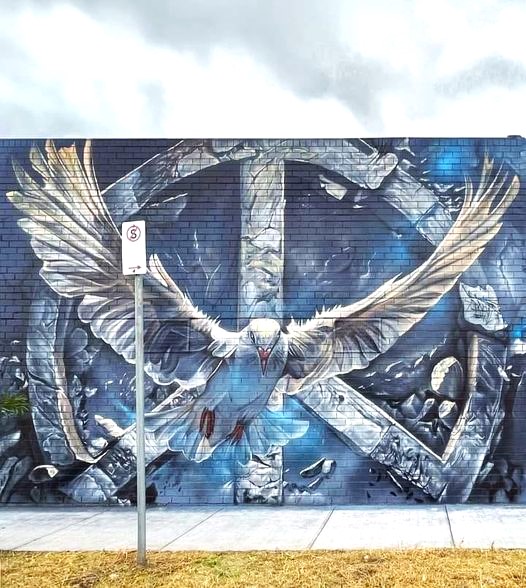 Adnate /// Au WallToWall Festival, Mordialloc, Victoria, Australie