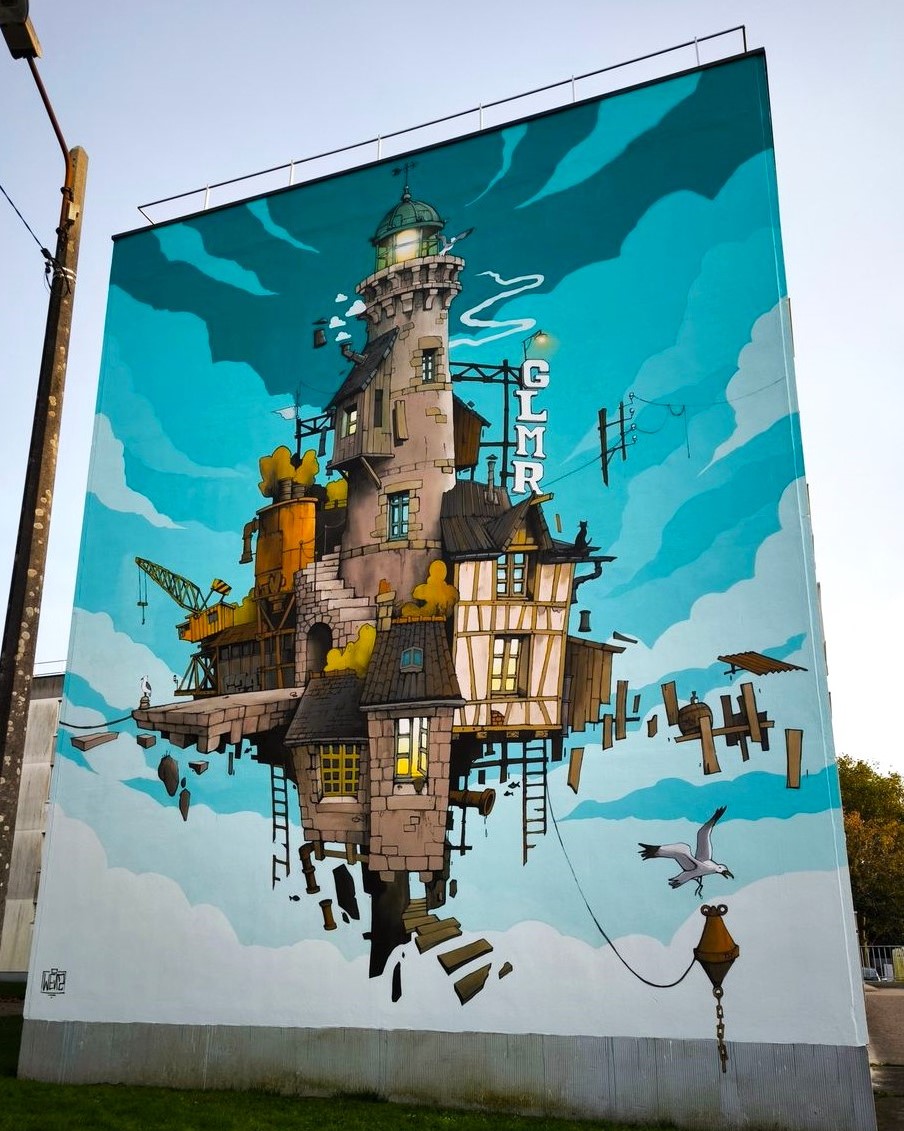 Wen2 /// Le phare du Guelmeur, Brest, Bretagne, France
